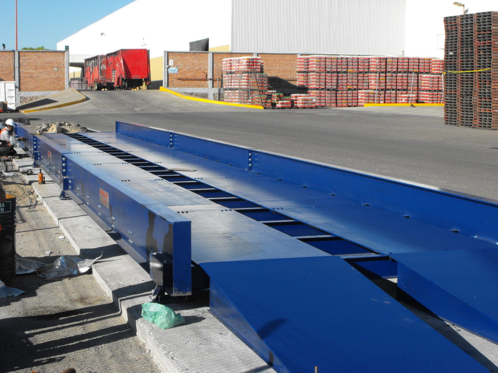 Basculas para pesar camiones - Silos Metálicos GSC